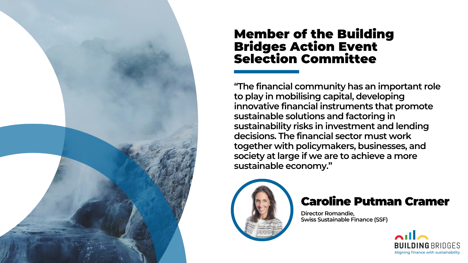 Building Bridges : Aligning Finance with Sustainability - Building ...
