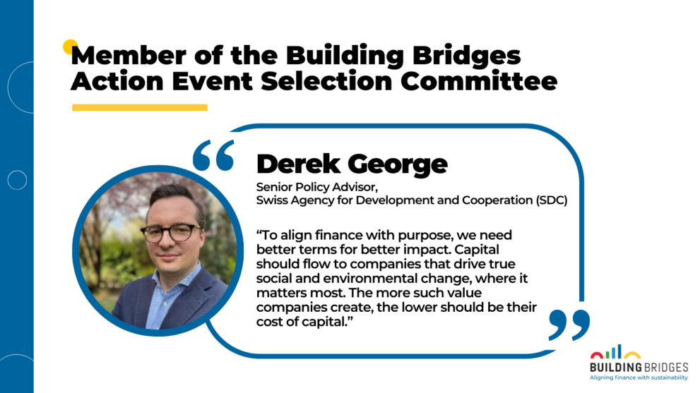 Building Bridges : Aligning Finance with Sustainability - Building ...