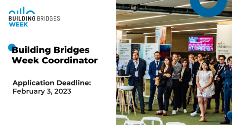 Building Bridges : Aligning Finance with Sustainability - Building Bridges is Hiring for the ...